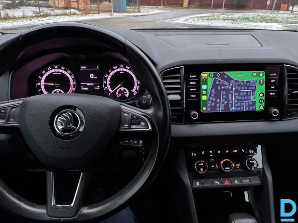 White Skoda Karoq 2019 in Riga, with an engine capacity of 1.60 L and mileage of 183 thousand km for 14500 €, photo 8 on AUTOMOTO.COM.LV