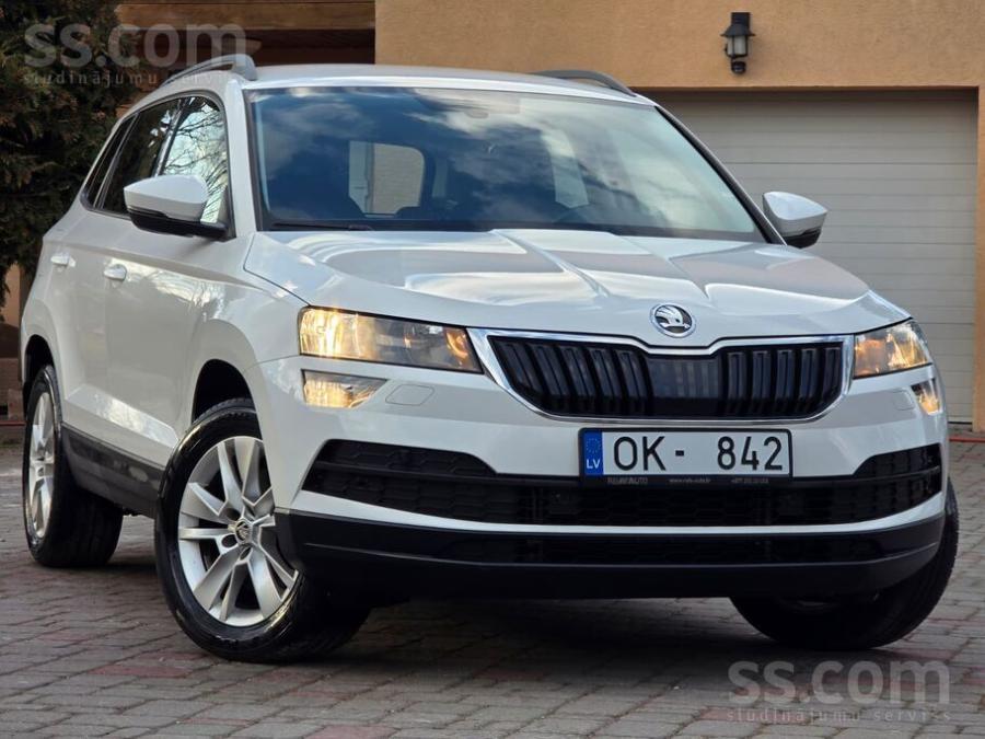 Balts Skoda Karoq 2019 Rīga, ar dzinēja tilpumu 2.00 L un nobraukumu 288 tūkst. km par 12450 €, foto 8 vietnē AUTOMOTO.COM.LV
