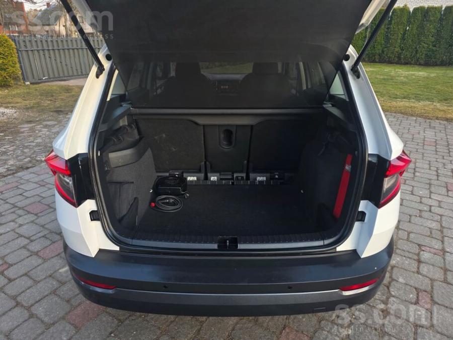 Balts Skoda Karoq 2019 Rīga, ar dzinēja tilpumu 2.00 L un nobraukumu 288 tūkst. km par 12450 €, foto 12 vietnē AUTOMOTO.COM.LV