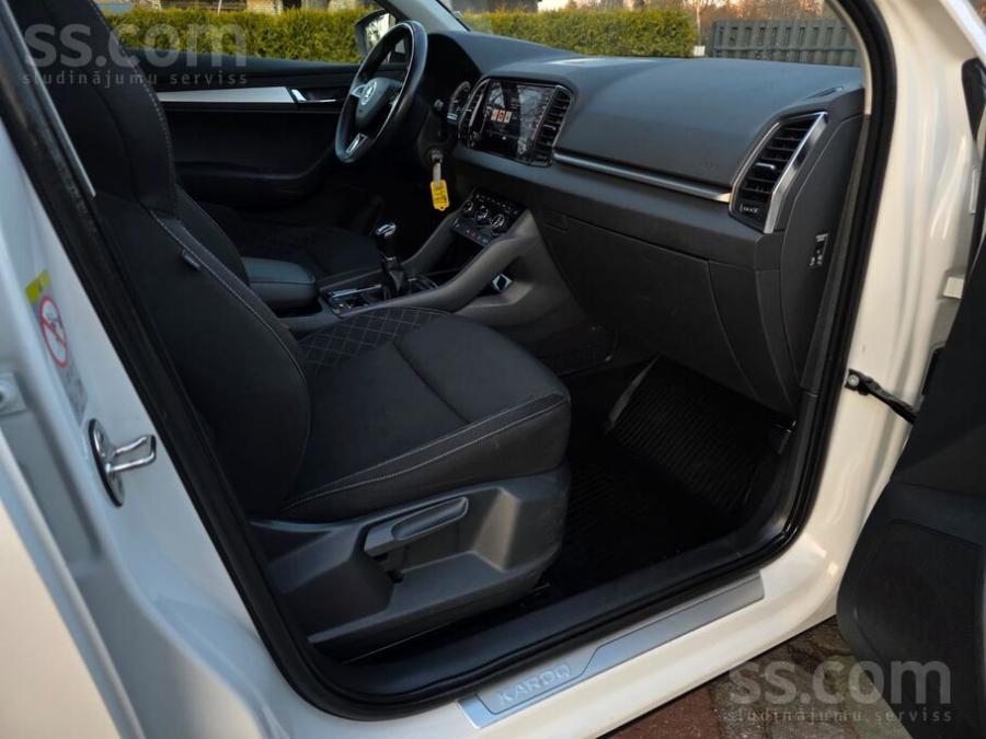 Balts Skoda Karoq 2019 Rīga, ar dzinēja tilpumu 2.00 L un nobraukumu 288 tūkst. km par 12450 €, foto 18 vietnē AUTOMOTO.COM.LV