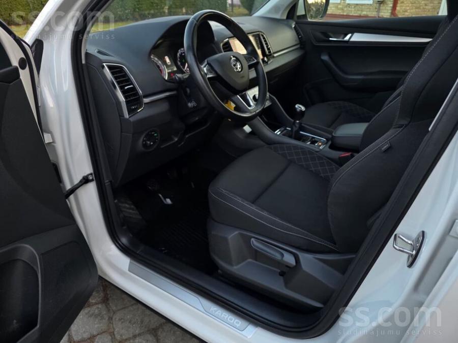 Balts Skoda Karoq 2019 Rīga, ar dzinēja tilpumu 2.00 L un nobraukumu 288 tūkst. km par 12450 €, foto 23 vietnē AUTOMOTO.COM.LV