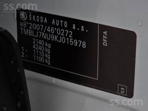 Balts Skoda Karoq 2019 Rīga, ar dzinēja tilpumu 2.00 L un nobraukumu 288 tūkst. km par 12450 €, foto 32 vietnē AUTOMOTO.COM.LV