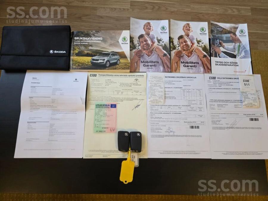 Balts Skoda Karoq 2019 Rīga, ar dzinēja tilpumu 2.00 L un nobraukumu 288 tūkst. km par 12450 €, foto 33 vietnē AUTOMOTO.COM.LV