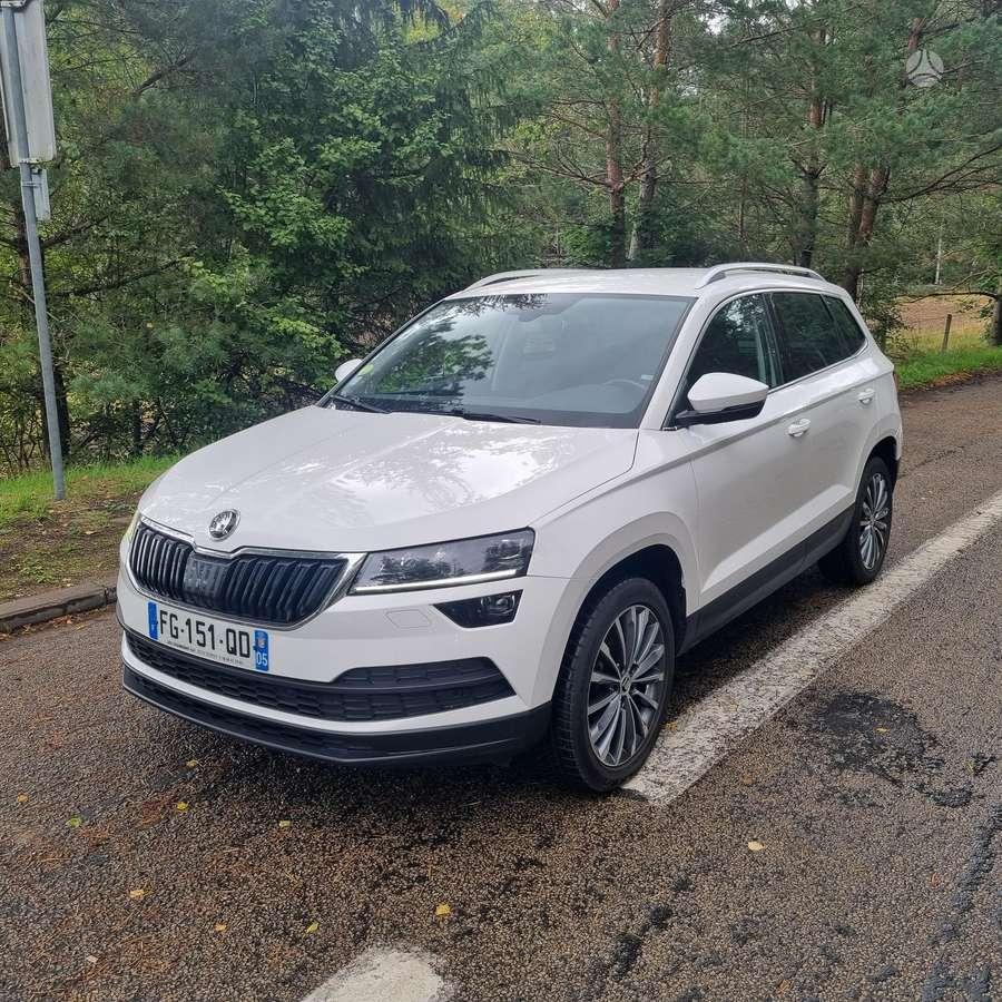Balts Skoda Karoq 2019 Tauragė, ar dzinēja tilpumu 1.97 L un nobraukumu 282 tūkst. km par 11900 €, foto 1 vietnē AUTOMOTO.COM.LV