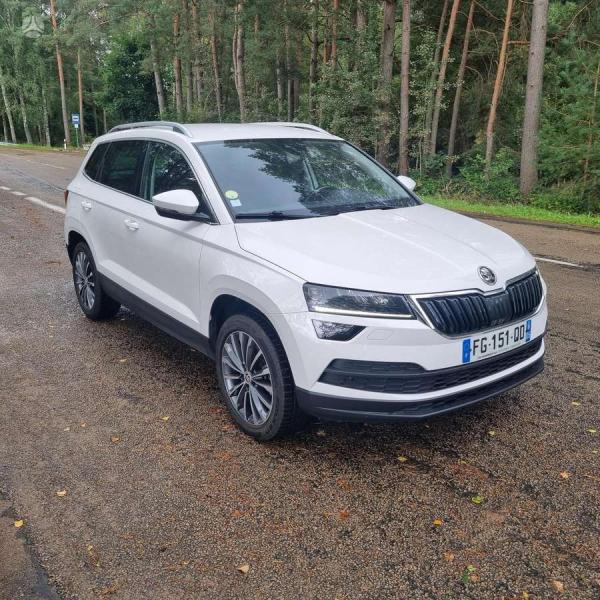 Balts Skoda Karoq 2019 Tauragė, ar dzinēja tilpumu 1.97 L un nobraukumu 282 tūkst. km par 11900 €, foto 3 vietnē AUTOMOTO.COM.LV