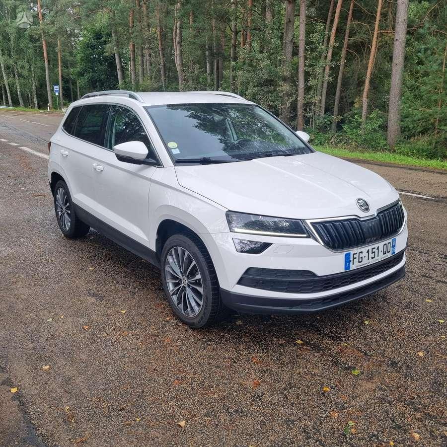 Balts Skoda Karoq 2019 Tauragė, ar dzinēja tilpumu 1.97 L un nobraukumu 282 tūkst. km par 11900 €, foto 3 vietnē AUTOMOTO.COM.LV