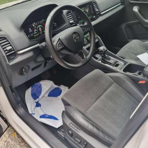 Balts Skoda Karoq 2019 Tauragė, ar dzinēja tilpumu 1.97 L un nobraukumu 282 tūkst. km par 11900 €, foto 9 vietnē AUTOMOTO.COM.LV