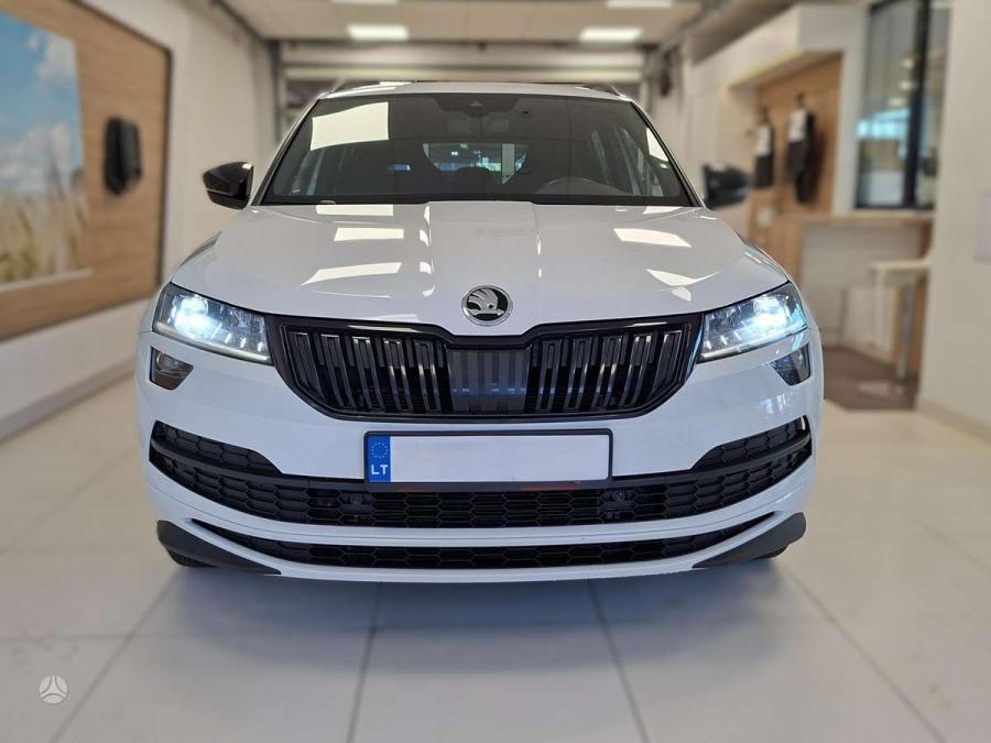 Белый Шкода Karoq 2019 в Каунас, объемом двигателя 1.97 л и пробегом 208 тыс. км за 19800 €, фото 3 на AUTOMOTO.COM.LV