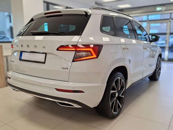 Balts Skoda Karoq 2019 Kauņa, ar dzinēja tilpumu 1.97 L un nobraukumu 208 tūkst. km par 19800 €, foto 5 vietnē AUTOMOTO.COM.LV