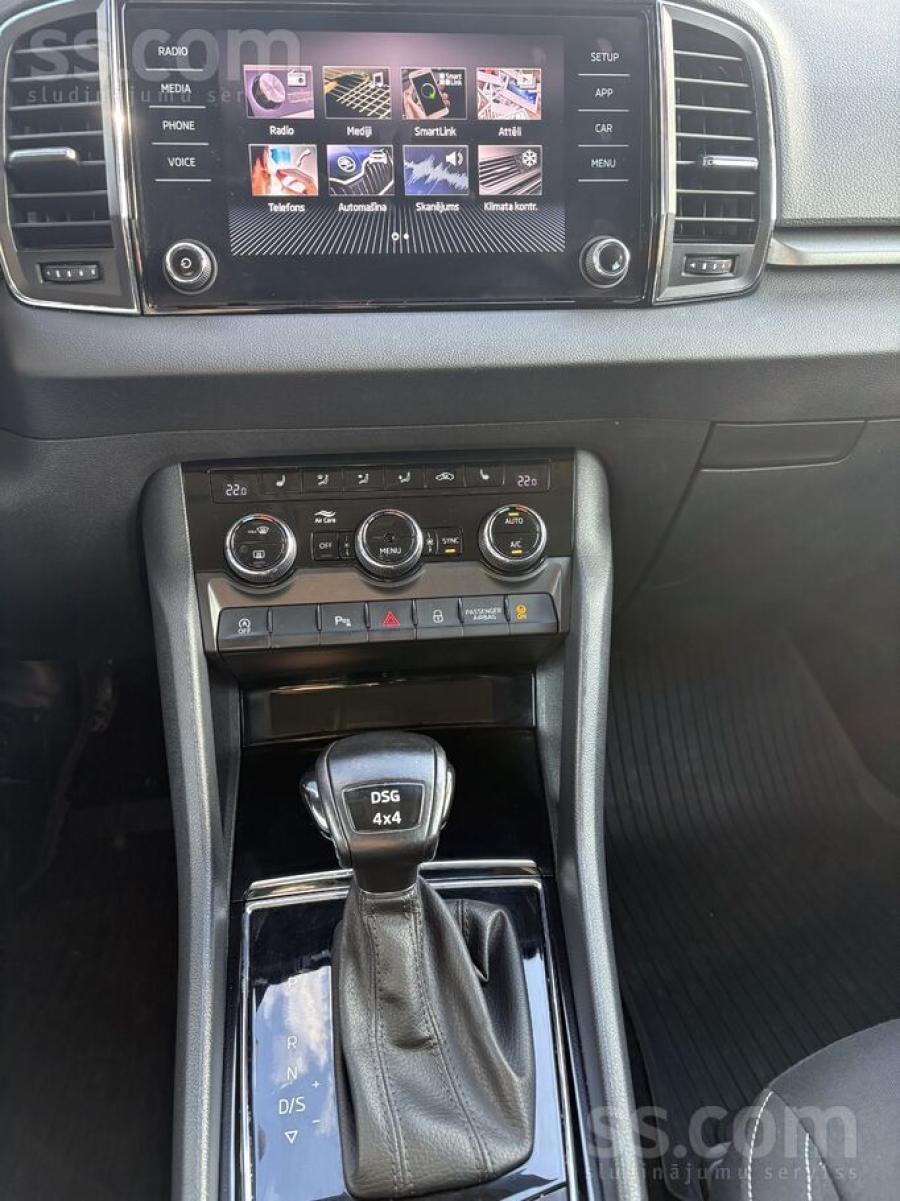 Balts Skoda Karoq 2020 Ogre, ar dzinēja tilpumu 2.00 L un nobraukumu 154 tūkst. km par 16990 €, foto 5 vietnē AUTOMOTO.COM.LV