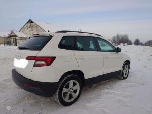 Balts Skoda Karoq 2020 Tauragė, ar dzinēja tilpumu 1.60 L un nobraukumu 285 tūkst. km par 12463 €, foto 6 vietnē AUTOMOTO.COM.LV