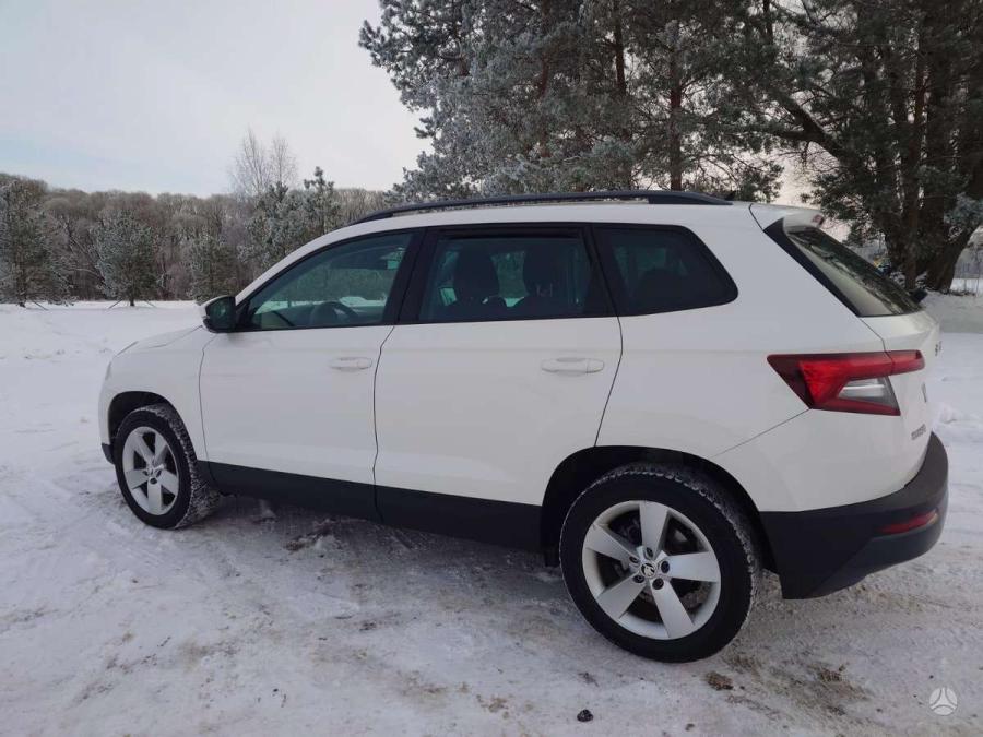 Balts Skoda Karoq 2020 Tauragė, ar dzinēja tilpumu 1.60 L un nobraukumu 285 tūkst. km par 12463 €, foto 8 vietnē AUTOMOTO.COM.LV