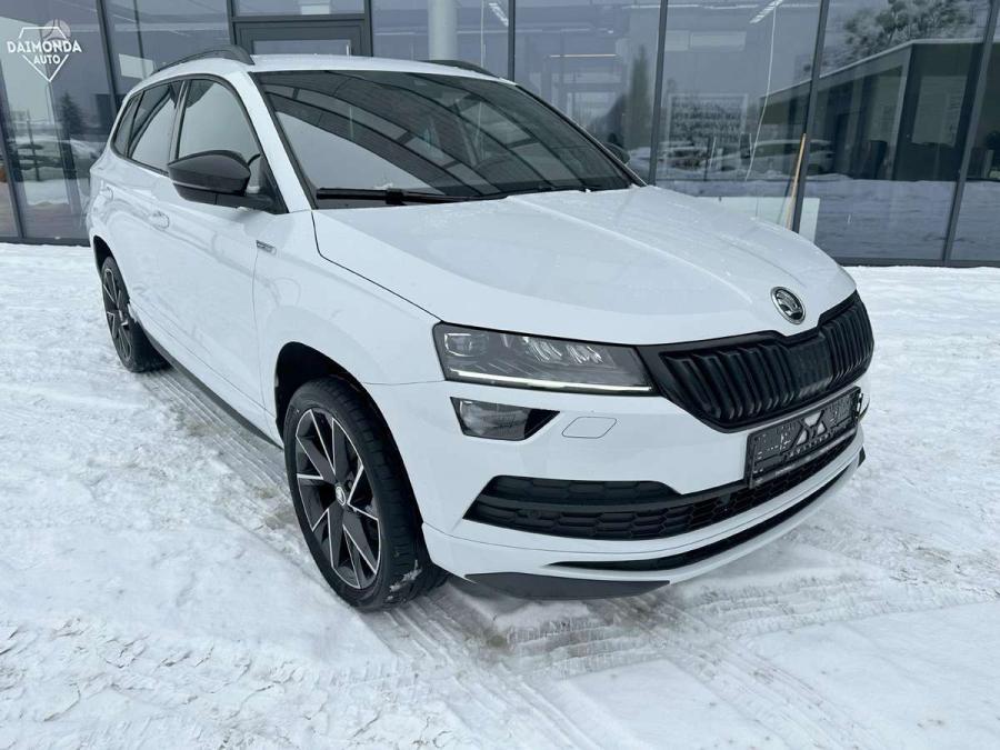 Balts Skoda Karoq 2020 Kauņa, ar dzinēja tilpumu 1.50 L un nobraukumu 213 tūkst. km par 17200 €, foto 2 vietnē AUTOMOTO.COM.LV