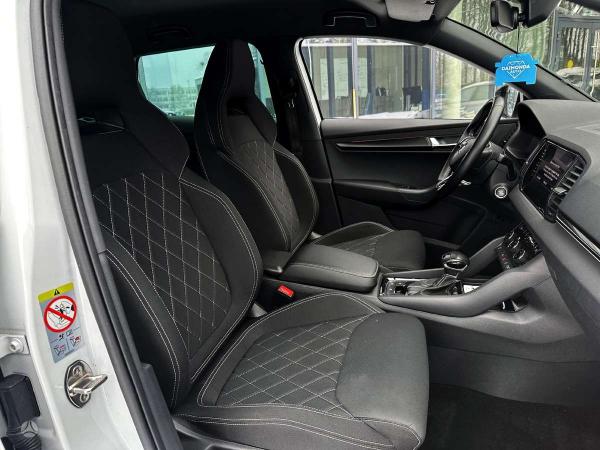 Balts Skoda Karoq 2020 Kauņa, ar dzinēja tilpumu 1.50 L un nobraukumu 213 tūkst. km par 17200 €, foto 11 vietnē AUTOMOTO.COM.LV