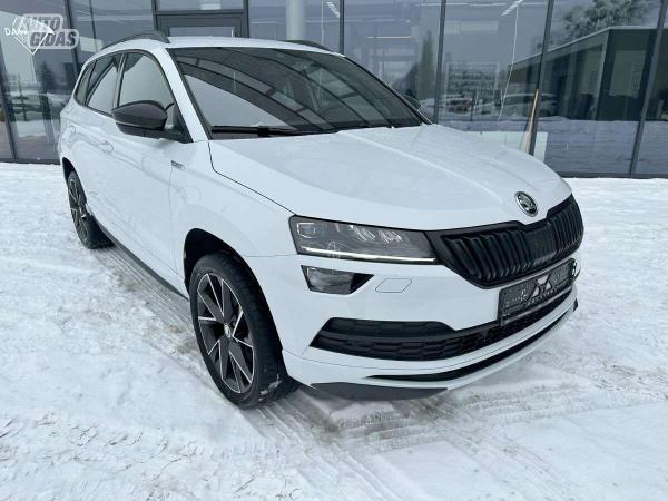 Balts Skoda Karoq 2020 Kauņa, ar dzinēja tilpumu 1.50 L un nobraukumu 213 tūkst. km par 17200 €, foto 2 vietnē AUTOMOTO.COM.LV