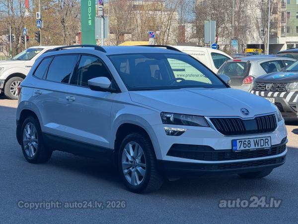 White Skoda Karoq 2020 in Tallinn, with an engine capacity of 1.50 L and mileage of 114 thousand km for 16999 €, photo 2 on AUTOMOTO.COM.LV