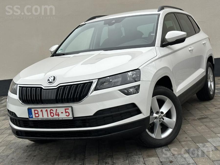 Balts Skoda Karoq 2020 Rīga, ar dzinēja tilpumu 2.00 L un nobraukumu 191 tūkst. km par 15800 €, foto 1 vietnē AUTOMOTO.COM.LV