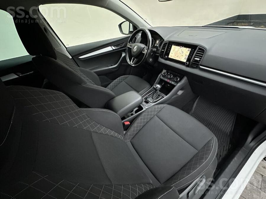 Balts Skoda Karoq 2020 Rīga, ar dzinēja tilpumu 2.00 L un nobraukumu 191 tūkst. km par 15800 €, foto 11 vietnē AUTOMOTO.COM.LV