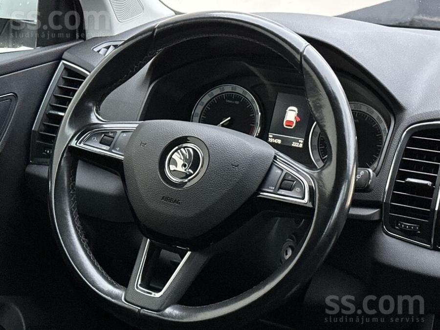 Balts Skoda Karoq 2020 Rīga, ar dzinēja tilpumu 2.00 L un nobraukumu 191 tūkst. km par 15800 €, foto 21 vietnē AUTOMOTO.COM.LV