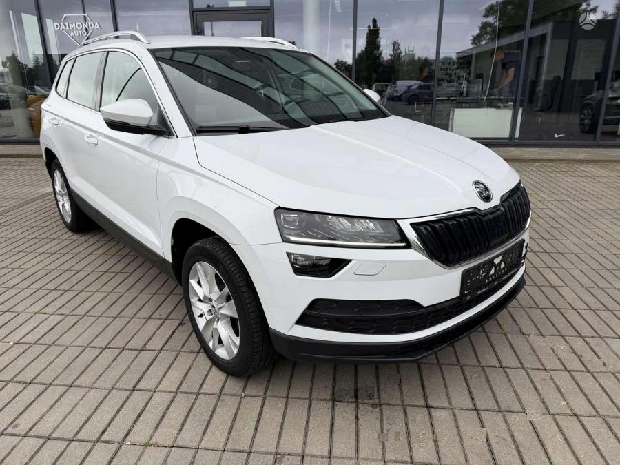 Белый Шкода Karoq 2020 в Каунас, объемом двигателя 1.00 л и пробегом 188 тыс. км за 12900 €, фото 3 на AUTOMOTO.COM.LV