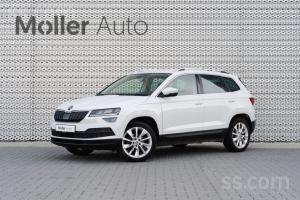 Balts Skoda Karoq 2020 Rīga, ar dzinēja tilpumu 1.60 L un nobraukumu 152 tūkst. km par 17900 €, foto  vietnē AUTOMOTO.COM.LV