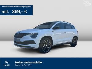 Balts Skoda Karoq 2021 Kauņa, ar dzinēja tilpumu 2.00 L un nobraukumu 86 tūkst. km par 30596 €, foto  vietnē AUTOMOTO.COM.LV