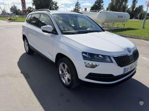 Balts Skoda Karoq 2021 Tauragė, ar dzinēja tilpumu 1.97 L un nobraukumu 186 tūkst. km par 10500 €, foto  vietnē AUTOMOTO.COM.LV