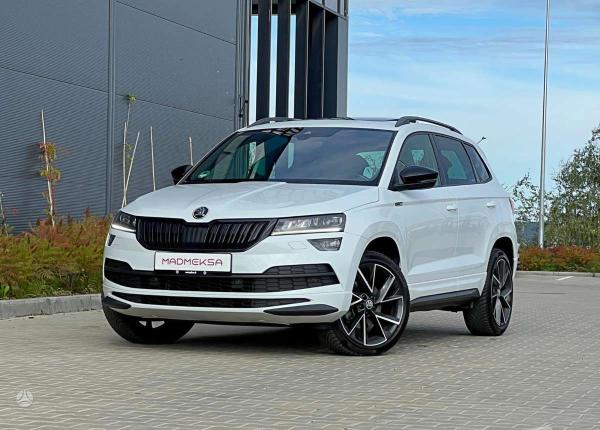 Balts Skoda Karoq 2021 Viļņa, ar dzinēja tilpumu 1.50 L un nobraukumu 235 tūkst. km par 16990 €, foto 4 vietnē AUTOMOTO.COM.LV
