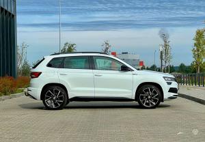 White Skoda Karoq 2021 in Vilnius, with an engine capacity of 1.50 L and mileage of 235 thousand km for 16990 €, photo 7 on AUTOMOTO.COM.LV