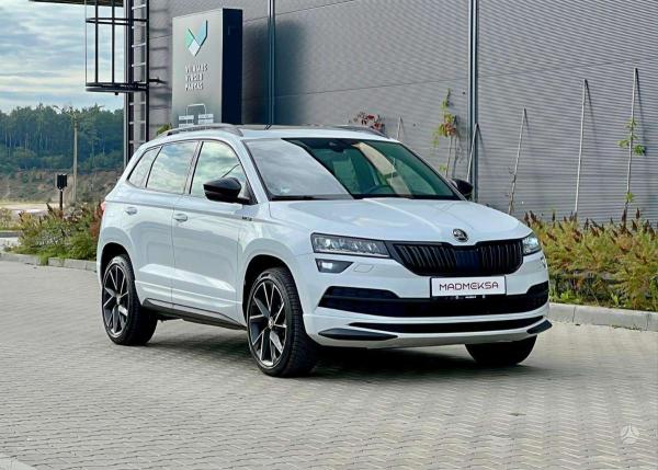 Balts Skoda Karoq 2021 Viļņa, ar dzinēja tilpumu 1.50 L un nobraukumu 235 tūkst. km par 16990 €, foto 8 vietnē AUTOMOTO.COM.LV