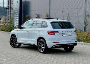 White Skoda Karoq 2021 in Vilnius, with an engine capacity of 1.50 L and mileage of 235 thousand km for 16990 €, photo 15 on AUTOMOTO.COM.LV