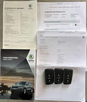 White Skoda Karoq 2021 in Vilnius, with an engine capacity of 1.50 L and mileage of 235 thousand km for 16990 €, photo 43 on AUTOMOTO.COM.LV
