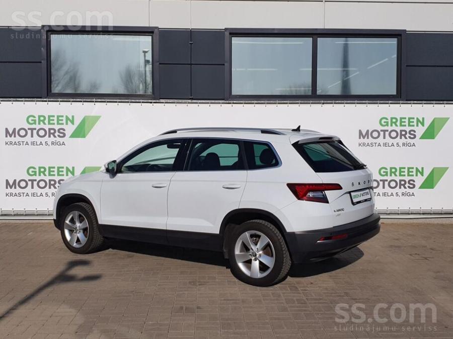 Balts Skoda Karoq 2022 Rīga, ar dzinēja tilpumu 1.50 L un nobraukumu 34 tūkst. km par 23500 €, foto 6 vietnē AUTOMOTO.COM.LV
