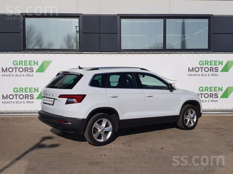 Balts Skoda Karoq 2022 Rīga, ar dzinēja tilpumu 1.50 L un nobraukumu 34 tūkst. km par 23500 €, foto 7 vietnē AUTOMOTO.COM.LV