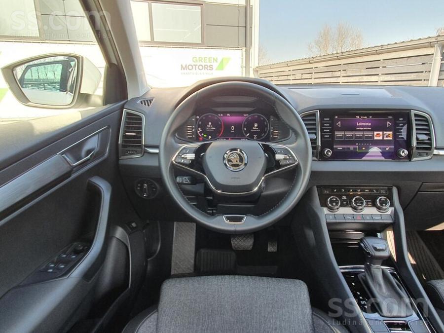 Balts Skoda Karoq 2022 Rīga, ar dzinēja tilpumu 1.50 L un nobraukumu 34 tūkst. km par 23500 €, foto 13 vietnē AUTOMOTO.COM.LV