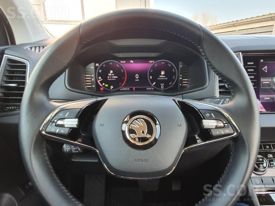 Balts Skoda Karoq 2022 Rīga, ar dzinēja tilpumu 1.50 L un nobraukumu 34 tūkst. km par 23500 €, foto 14 vietnē AUTOMOTO.COM.LV