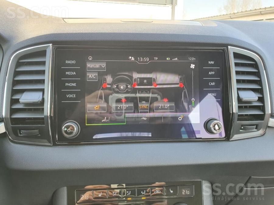 Balts Skoda Karoq 2022 Rīga, ar dzinēja tilpumu 1.50 L un nobraukumu 34 tūkst. km par 23500 €, foto 27 vietnē AUTOMOTO.COM.LV