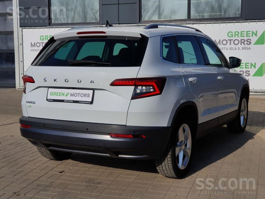 Balts Skoda Karoq 2022 Rīga, ar dzinēja tilpumu 1.50 L un nobraukumu 34 tūkst. km par 23500 €, foto 35 vietnē AUTOMOTO.COM.LV