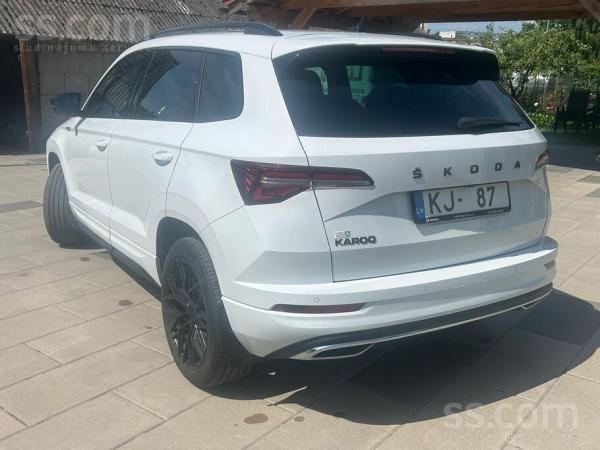 Balts Skoda Karoq 2022 Kuldīga, ar dzinēja tilpumu 1.50 L un nobraukumu 85 tūkst. km par 24750 €, foto 4 vietnē AUTOMOTO.COM.LV