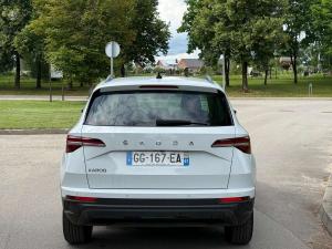 Белый Шкода Karoq 2022 в Таураге, объемом двигателя 1.97 л и пробегом 250 тыс. км за 14500 €, фото 5 на AUTOMOTO.COM.LV