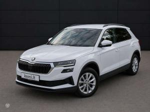 White Skoda Karoq 2022 in Vilnius, with an engine capacity of 1.50 L and mileage of 152 thousand km for 17990 €, photo  on AUTOMOTO.COM.LV