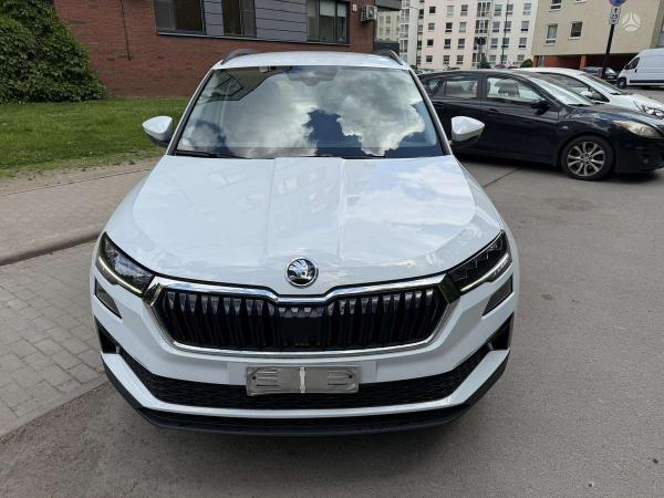 Balts Skoda Karoq 2022 Viļņa, ar dzinēja tilpumu 1.97 L un nobraukumu 206 tūkst. km par 18400 €, foto 1 vietnē AUTOMOTO.COM.LV