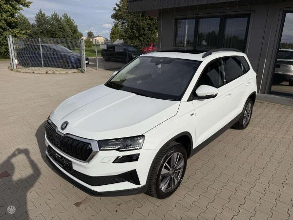 Белый Шкода Karoq 2022 в Шяуляй, объемом двигателя 1.97 л и пробегом 124 тыс. км за 21990 €, фото 7 на AUTOMOTO.COM.LV