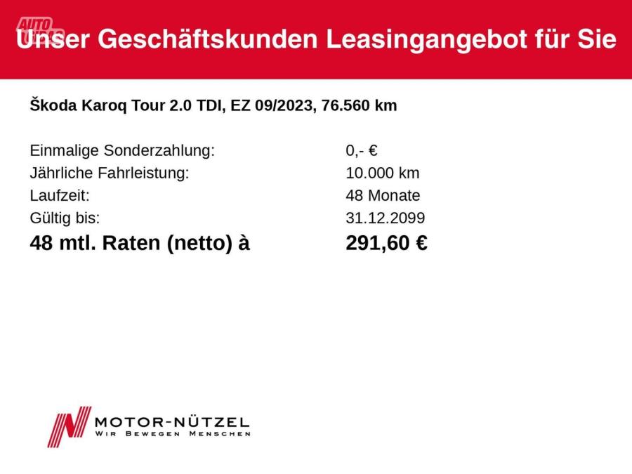 Balts Skoda Karoq 2023 Kauņa, ar dzinēja tilpumu 2.00 L un nobraukumu 77 tūkst. km par 27594 €, foto 25 vietnē AUTOMOTO.COM.LV