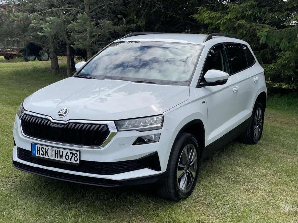Balts Skoda Karoq 2023 Marijampole, ar dzinēja tilpumu 1.97 L un nobraukumu 52 tūkst. km par 19500 €, foto 3 vietnē AUTOMOTO.COM.LV