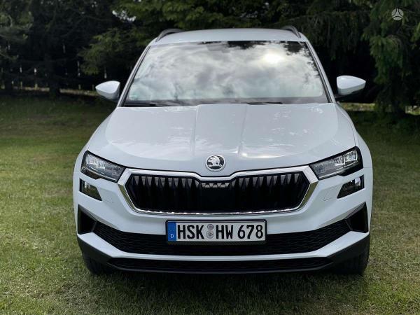 Balts Skoda Karoq 2023 Marijampole, ar dzinēja tilpumu 1.97 L un nobraukumu 52 tūkst. km par 19500 €, foto 4 vietnē AUTOMOTO.COM.LV