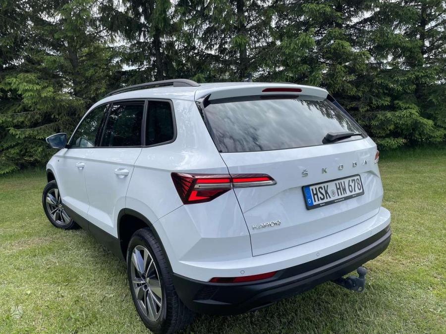 Balts Skoda Karoq 2023 Marijampole, ar dzinēja tilpumu 1.97 L un nobraukumu 52 tūkst. km par 19500 €, foto 8 vietnē AUTOMOTO.COM.LV