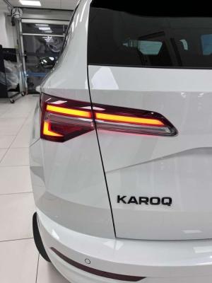 Белый Шкода Karoq 2025 в Каунас, объемом двигателя 1.50 л и пробегом 5 тыс. км за 33960 €, фото 8 на AUTOMOTO.COM.LV