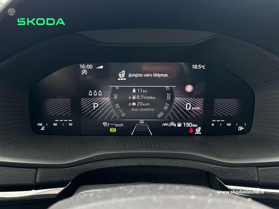 Белый Шкода Karoq 2025 в Шяуляй, объемом двигателя 1.50 л и пробегом 10 тыс. км за 29500 €, фото 19 на AUTOMOTO.COM.LV