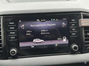 Balts Skoda Karoq 2025 Viļņa, ar dzinēja tilpumu 1.50 L un nobraukumu 22 tūkst. km par 28200 €, foto 13 vietnē AUTOMOTO.COM.LV